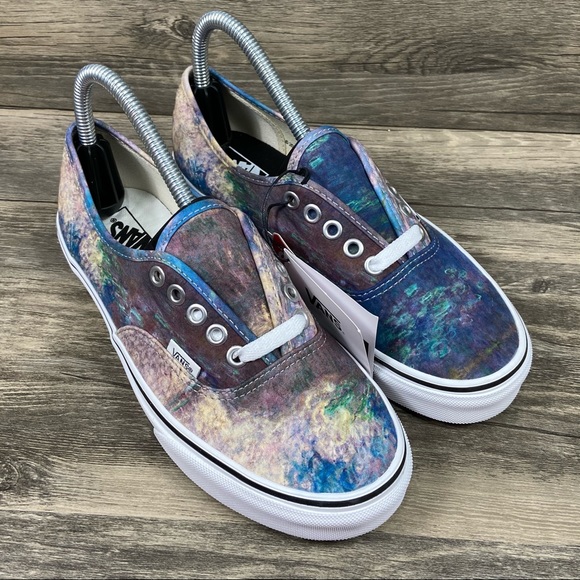Vans | Shoes | Vans Authentic Moma Claude Monet Water Lilies Shoe ...